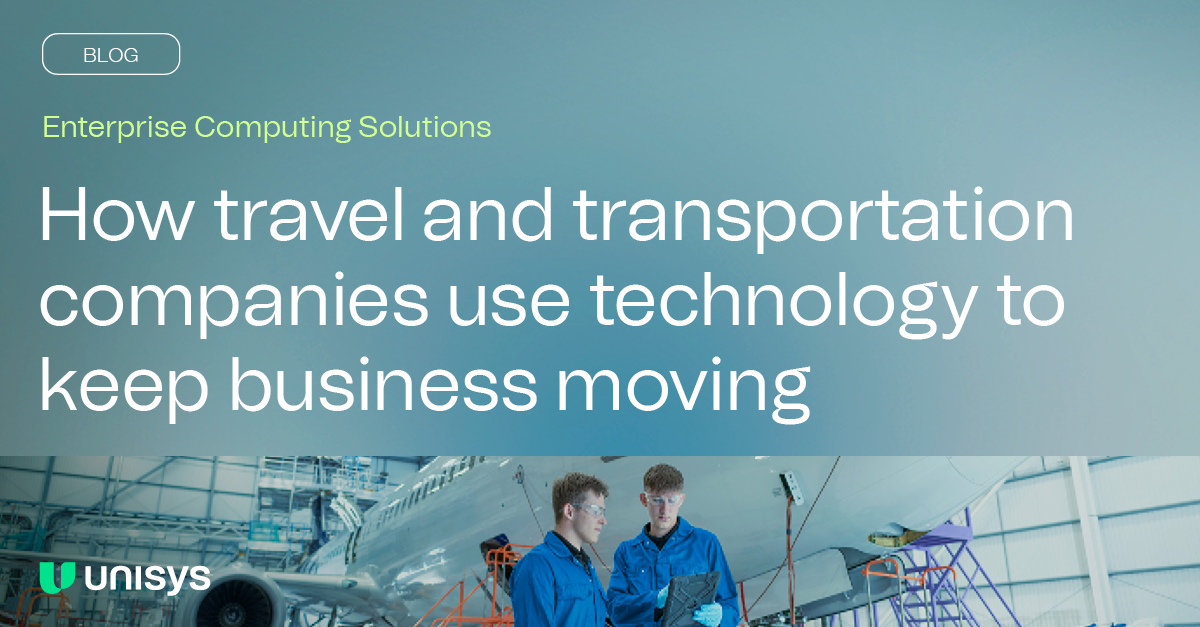 How travel and transportation companies use technology to keep business ...